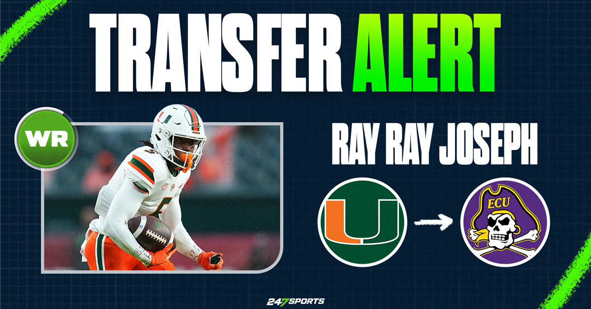 COMMIT: ECU adds Miami wide receiver Ray Ray Joseph