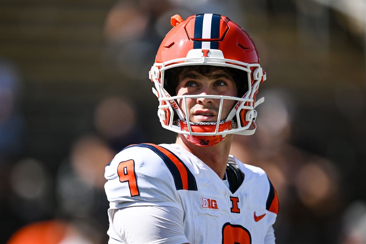 Illini QB Luke Altmyer 'anxious to get back in the saddle' after ...