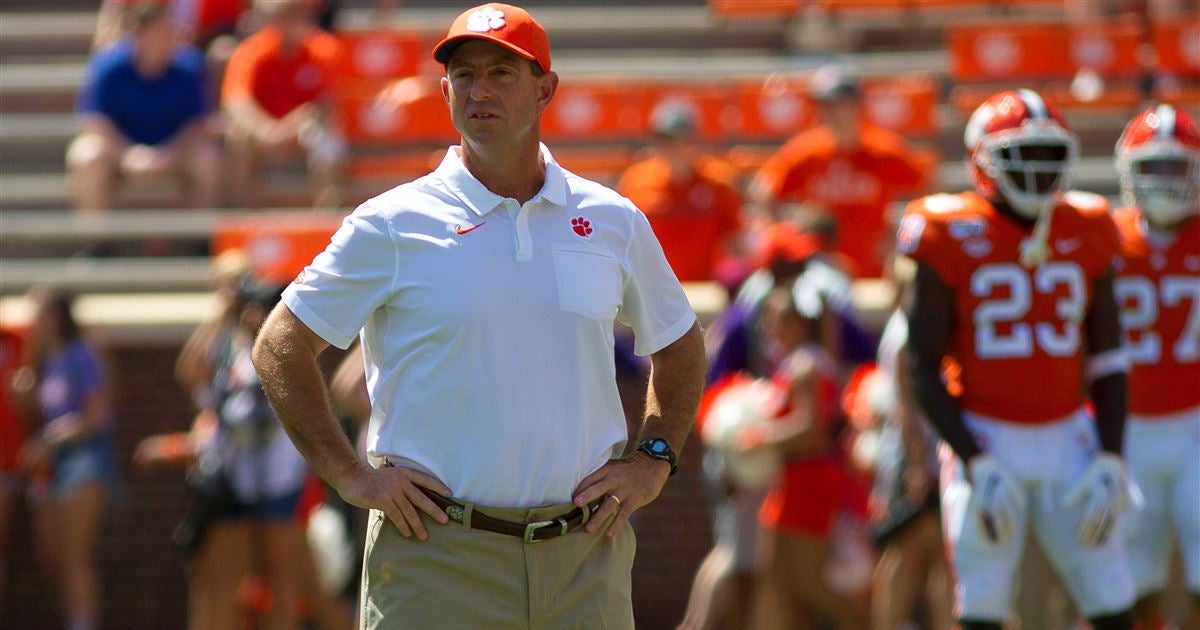 Clemson's schedule sets it up as a virtual CFB Playoff lock
