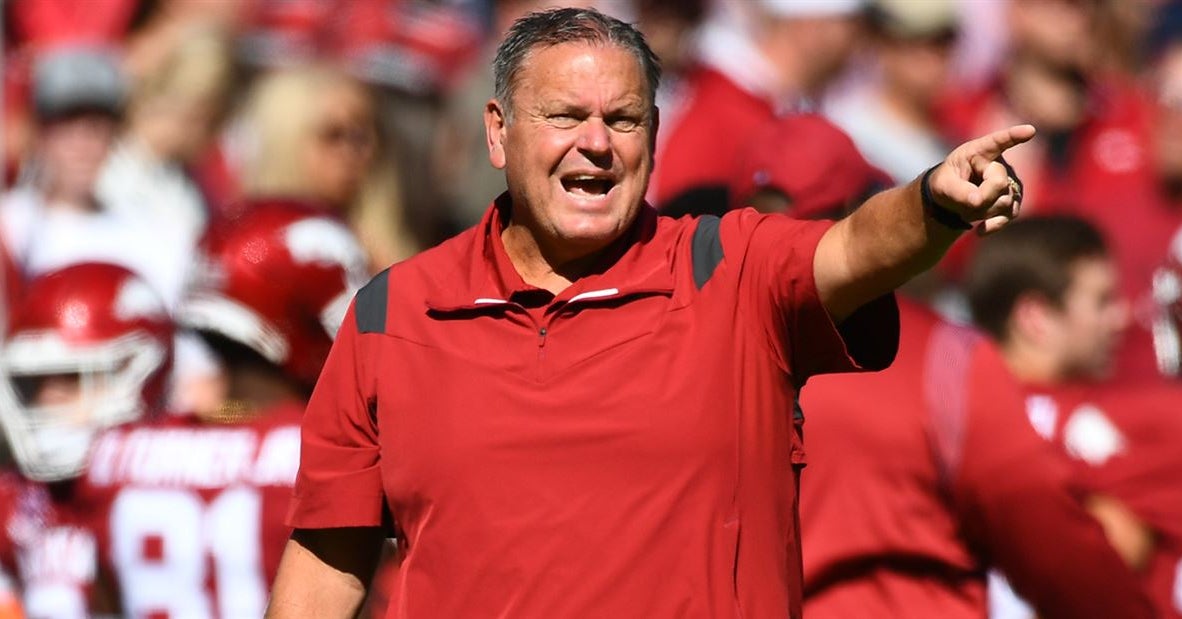 Arkansas coach Sam Pittman praises Oregon's hiring of Dan Lanning