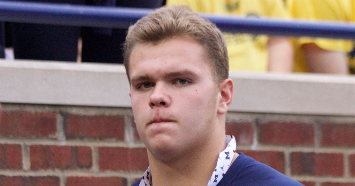 2022 DL Alex VanSumeren latest visit to U-M a special one
