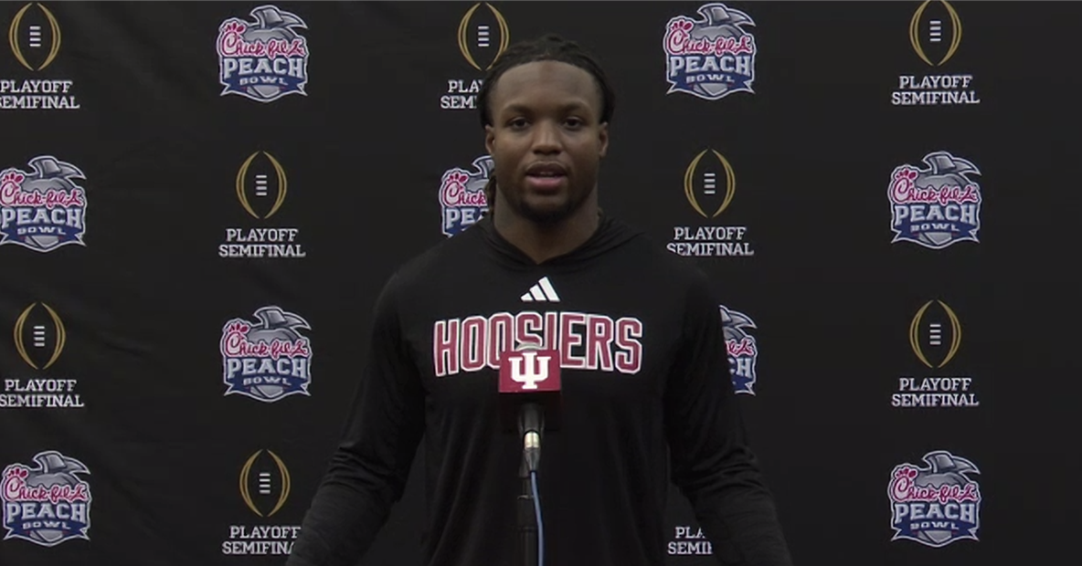 Peach Bowl College Football Playoff semifinal pregame: Indiana players ...