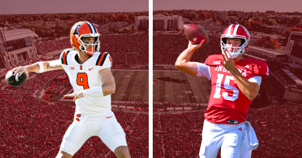 No. 22 Indiana vs. No. 9 Illinois set for primetime night game in Week 4