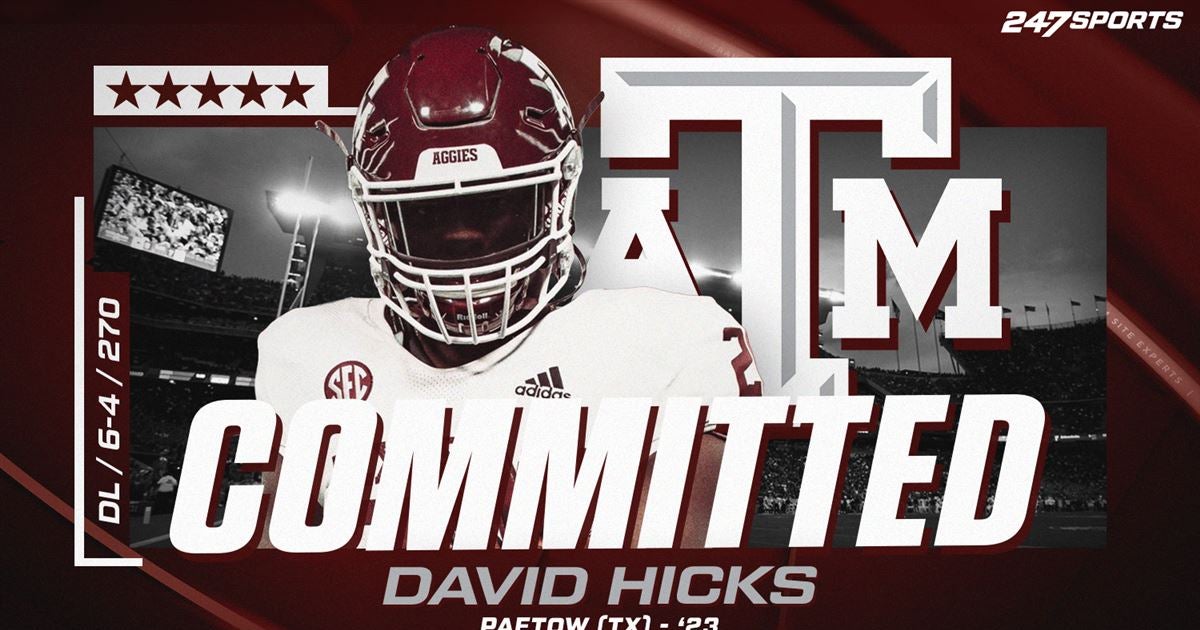 Texas A&M wins out for five-star DL David Hicks