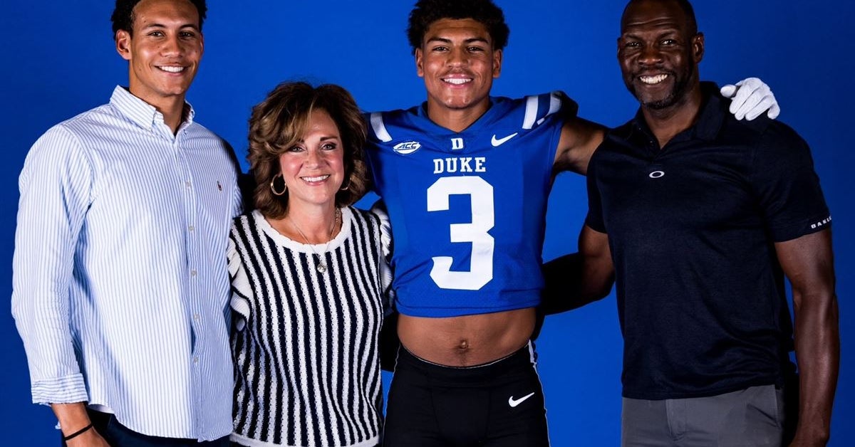 Three-Star 2025 DB Cole Woodson recaps Official Visit to Duke