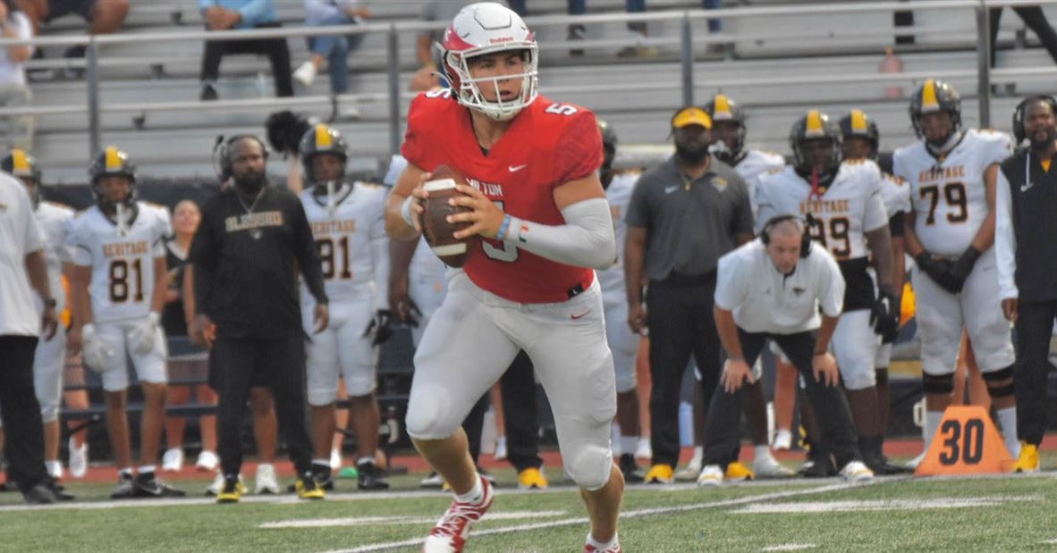 Miami QB commit Luke Nickel has tough, gritty, efficient day in win ...