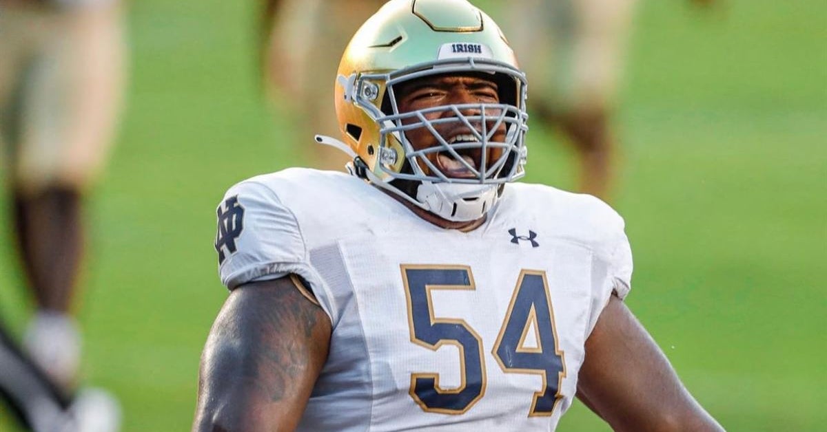 WATCH: Notre Dame's Blake Fisher Shares Touching Story About His 'Why'