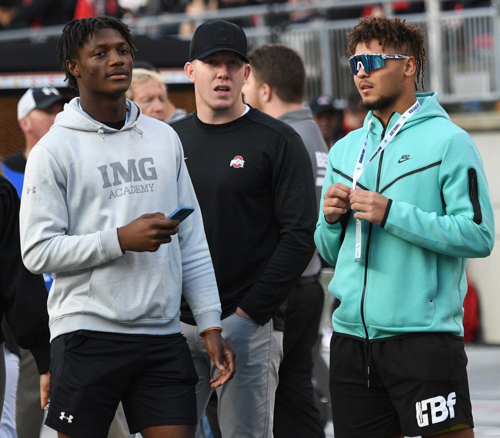 Sights and Sounds: Over a dozen national top 100 prospects attend ...