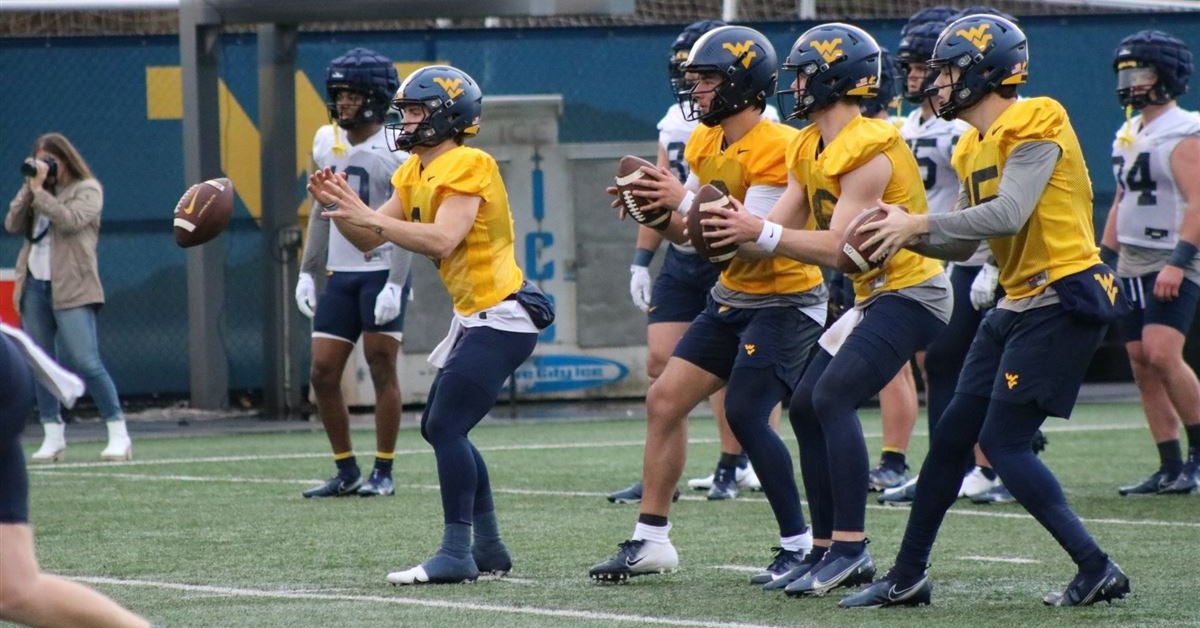 Sights and sounds from an April Fools WVU Football practice