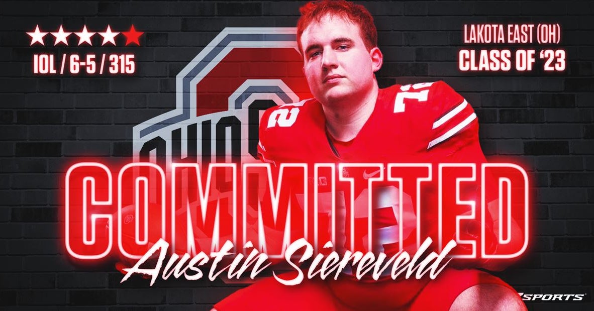 Four-star OL Austin Siereveld commits to Ohio State over Alabama and ...