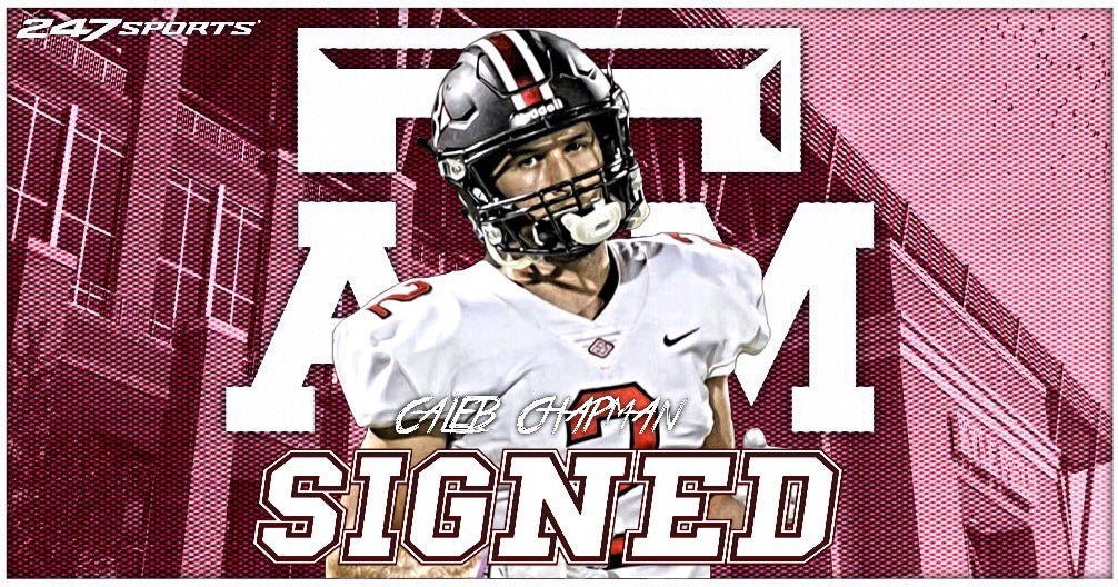 Texas A&M Official Signee: WR Caleb Chapman