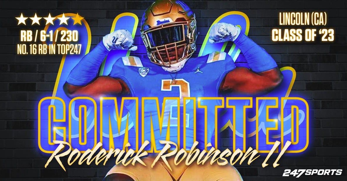 Four-Star RB Roderick Robinson breaks down his commitment to UCLA