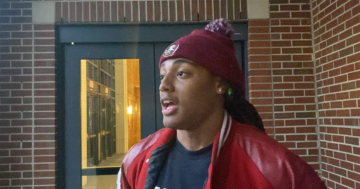 FSU four-star DB commitment CJ Heard hangs out with Patrick Surtain Sr.