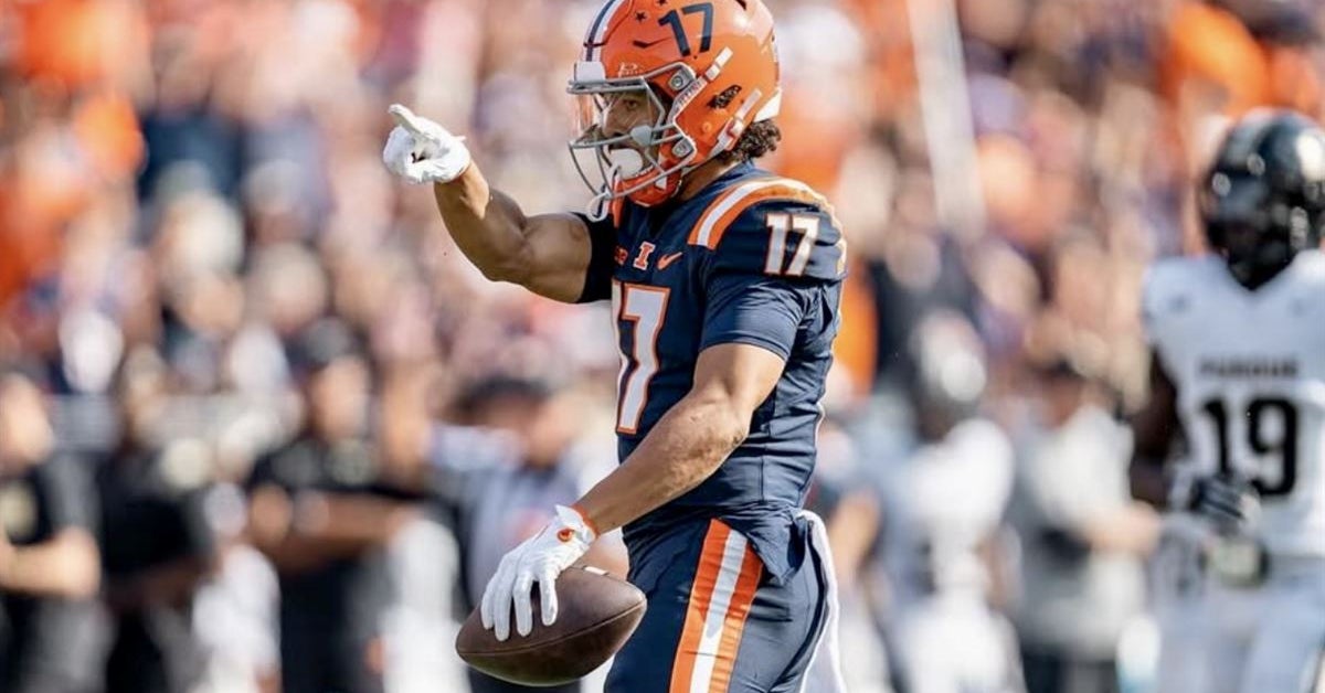 Illini WR Collin Dixon ready for bigger role after second-year leap ...
