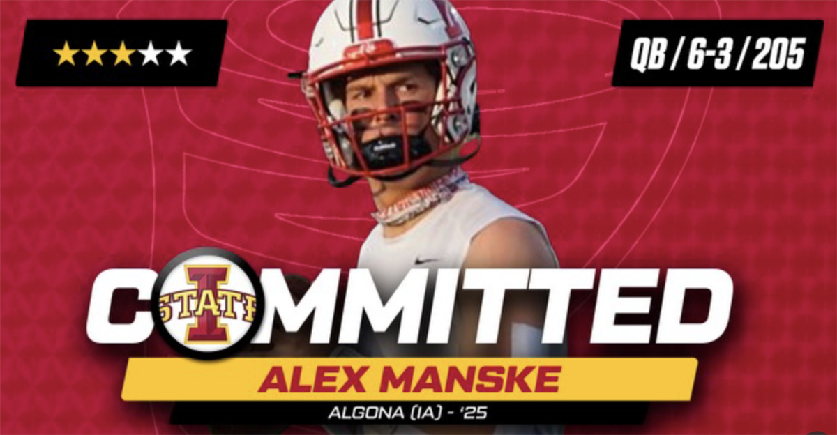 COMMIT: Three-star QB Alex Manske commits to Iowa State