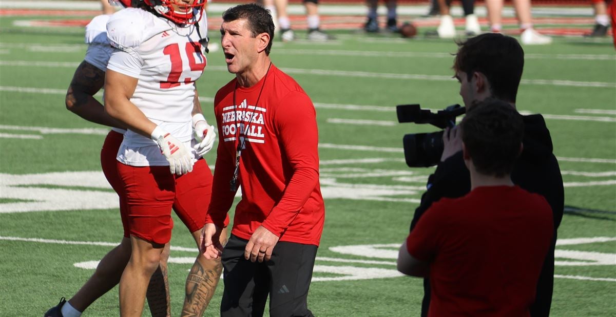 Look: Nebraska football runs through Thursday practice