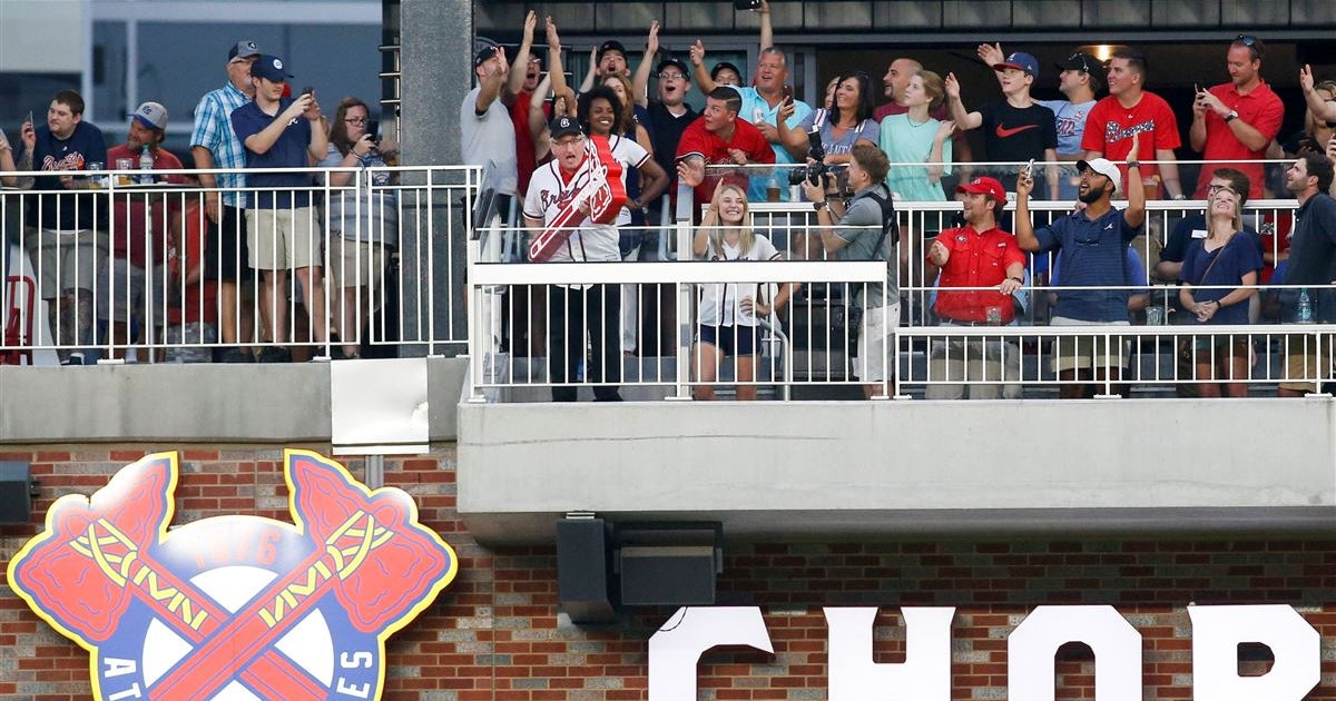 Atlanta Braves considering axing famous "Tomahawk Chop" chant