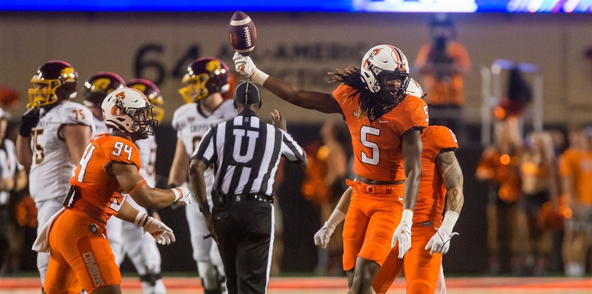 Oklahoma State PFF grades, snap counts from win vs. Central Michigan