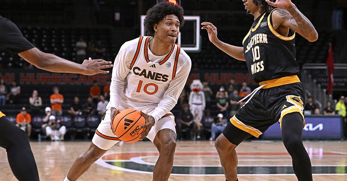 Live Updates: Miami basketball vs. Southern Miss