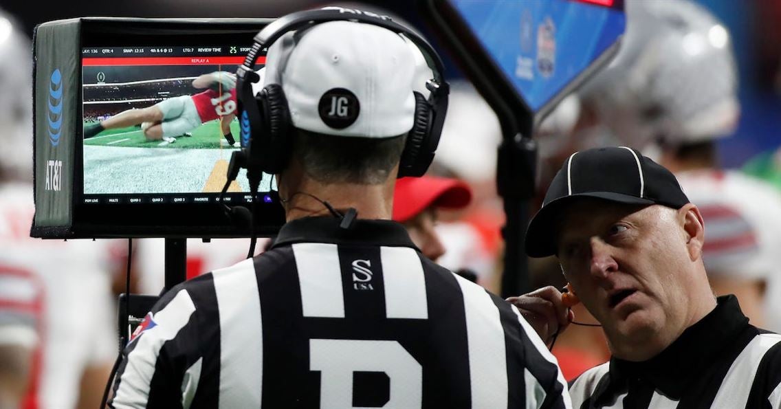 Georgia, Ohio State each benefitted from controversial officiating ...