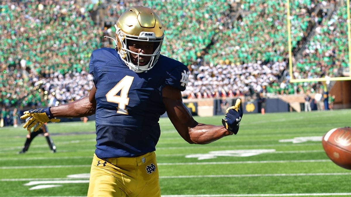 WATCH: Coan to Austin for the TD; Notre Dame 17 UNC 10