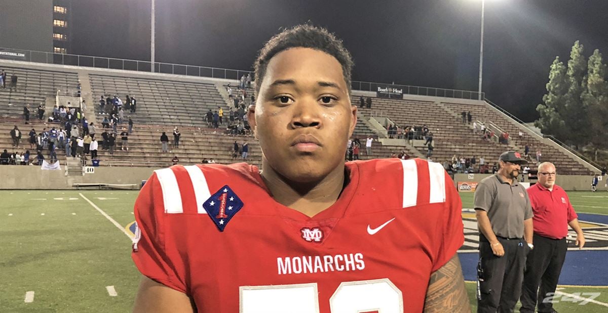 '20 OL Tai Marks showing off his versatility this season