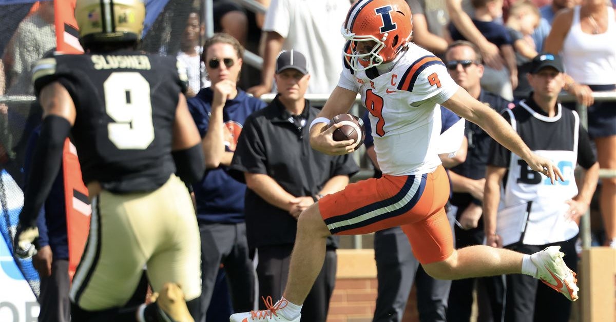 Five takeaways from Illini's 43-27 win at Purdue: Altmyer an all-timer ...