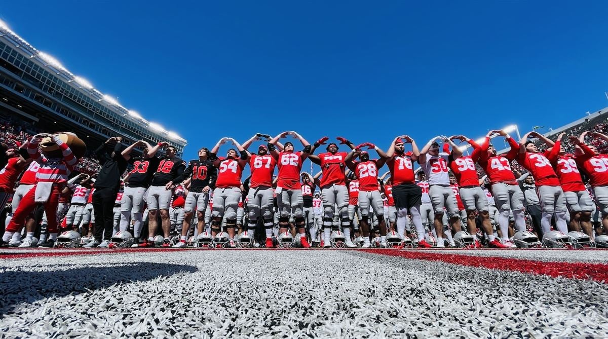 Ohio State celebrates 2024 spring game, end of spring practice with ...
