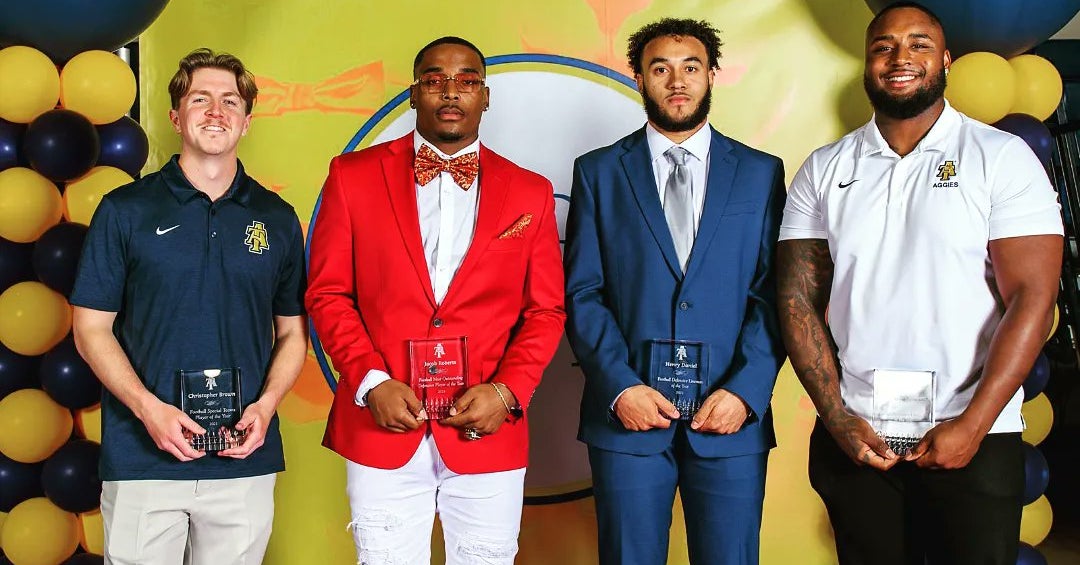 Two N.C. A&T Aggies nominated for the 2024 Allstate AFCA Good Works Team