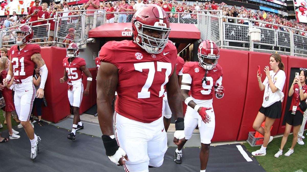 How Jaeden Roberts quietly took over as Alabama’s starting right guard