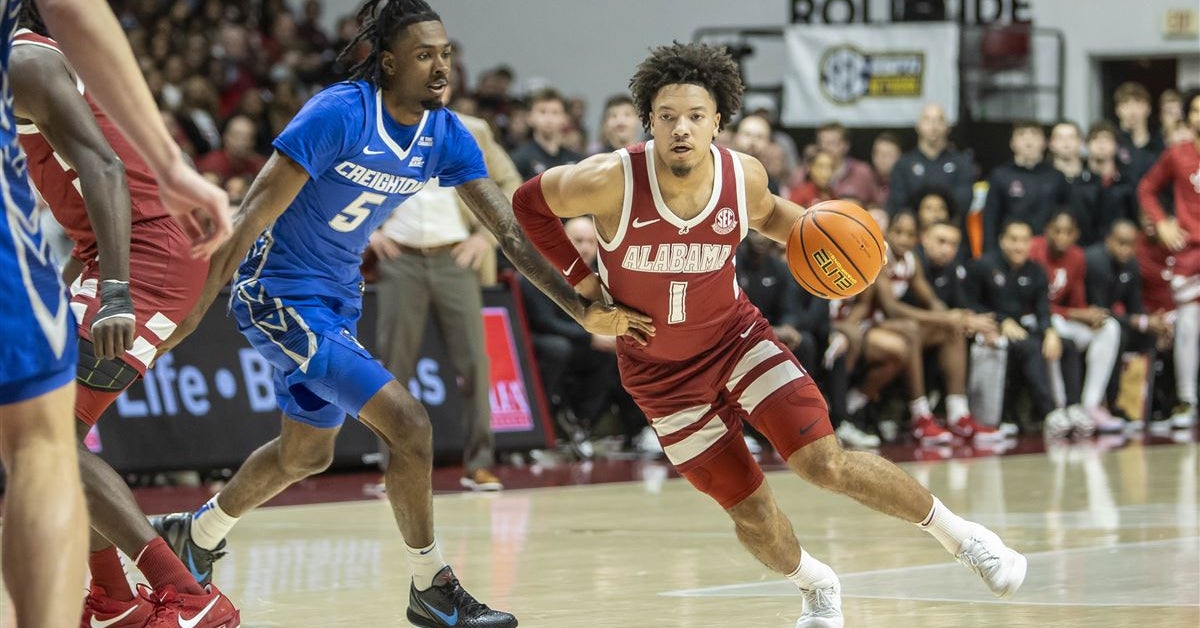 Mark Sears helps Alabama hold off Creighton in non-conference test