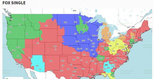 TV coverage map released for Packers at Bears