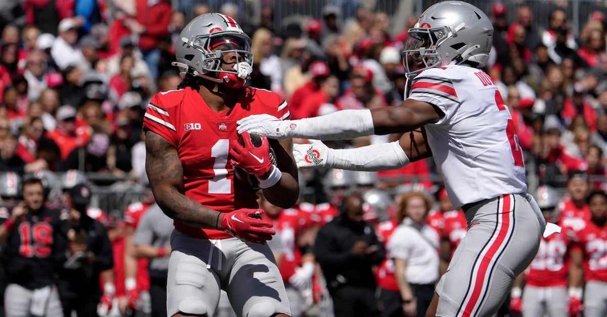 Ohio State exploring using star safety transfer Caleb Downs at running ...