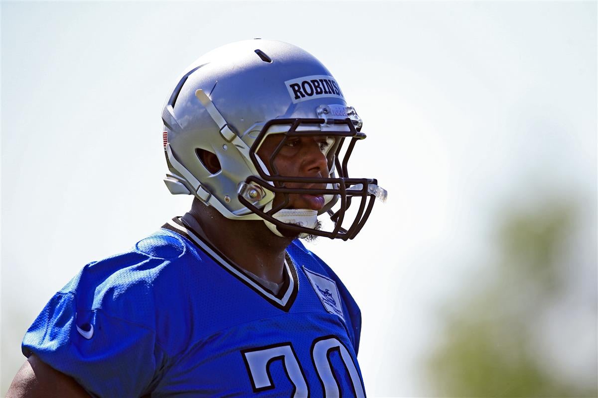 Corey Robinson fills in brilliantly along Lions offensive line