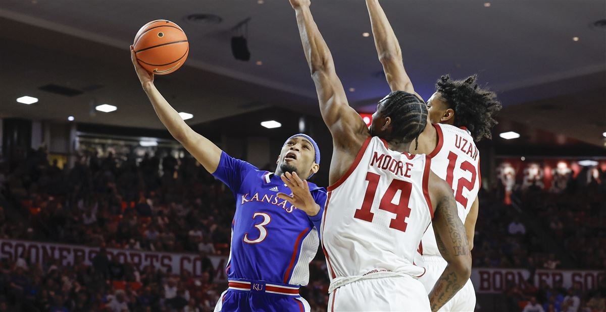 Dajuan Harris helps spark second half run in KU's come from behind win ...
