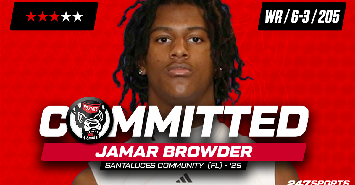 Lengthy WR Jamar Browder commits to NC State