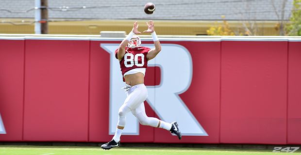 Morgan back as senior to both provide leadership, catch passes