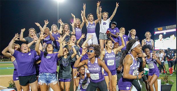 K-State women repeat as Big 12 track champs