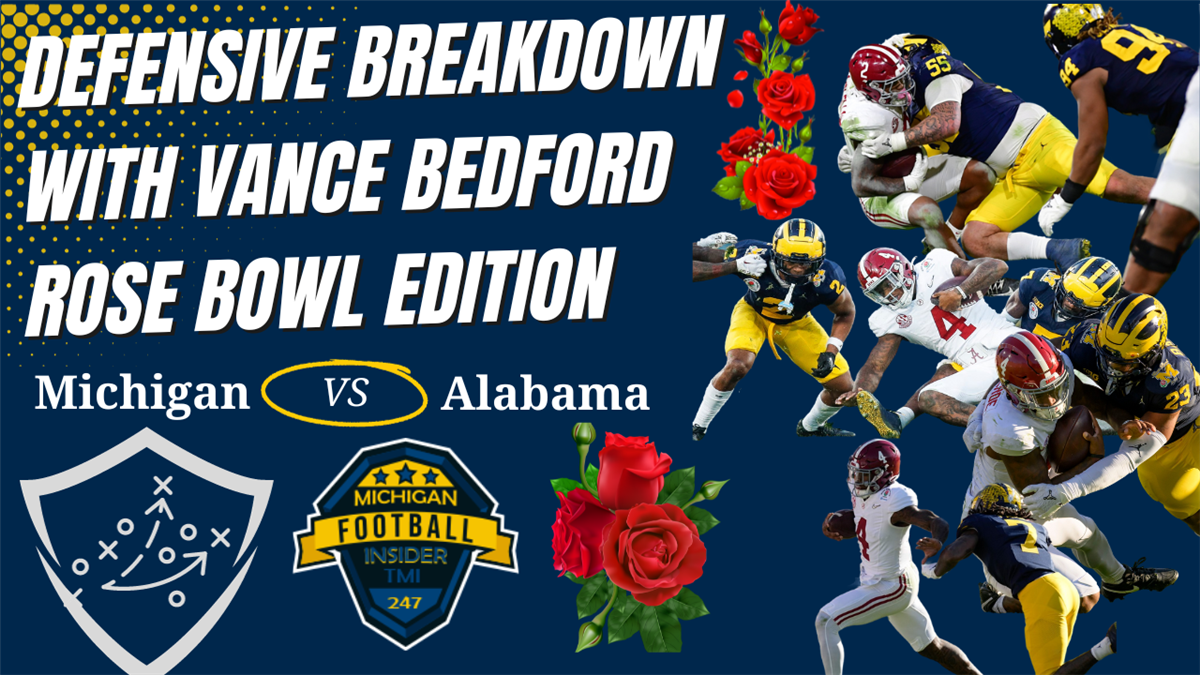 Michigan Defensive Breakdown With Vance Bedford (Rose Bowl): Our ...