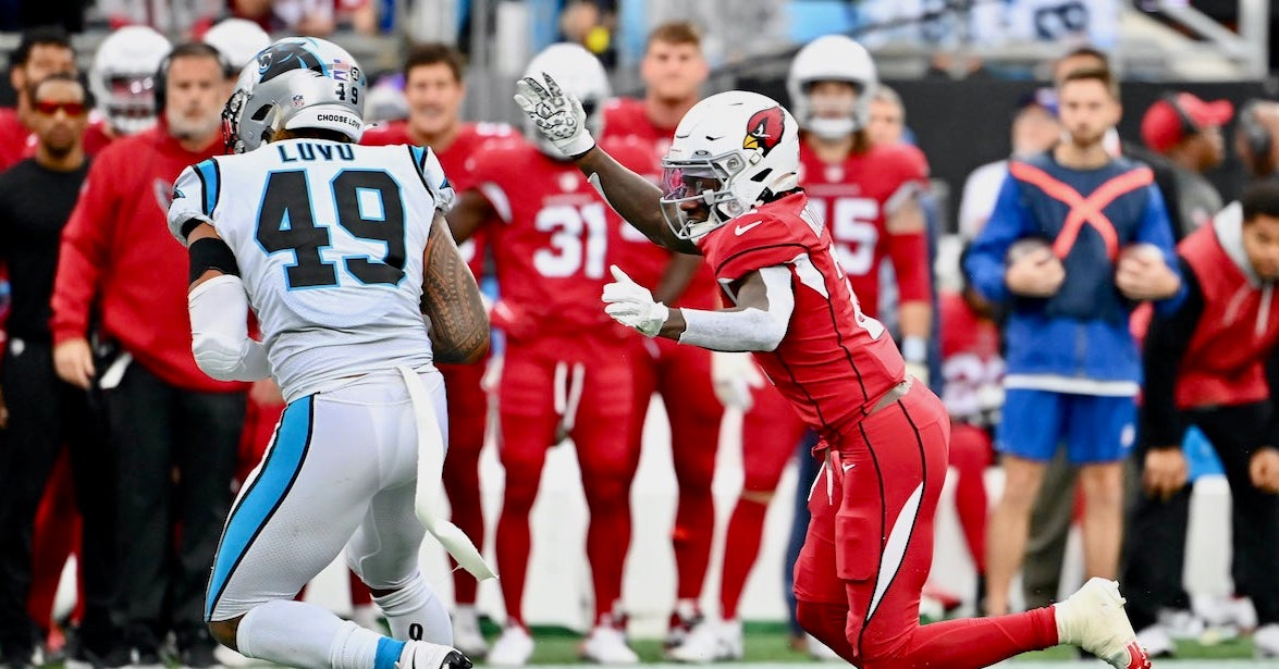 NFL Cougs: Frankie Luvu shines on PFF with a pick six in Week 4
