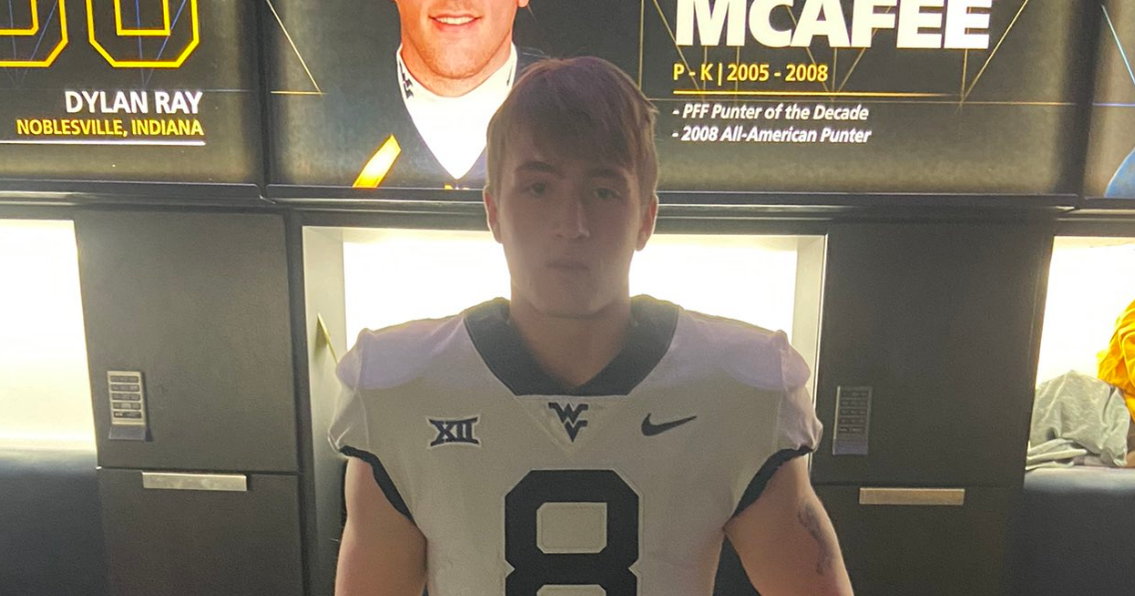 Tucker grew up a WVU fan, enjoyed recent visit