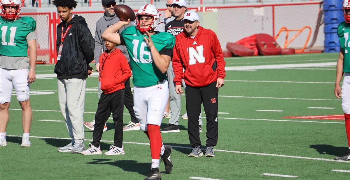 Look: Nebraska football runs through Thursday practice