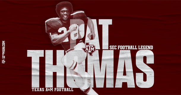 A&M's Pat Thomas named to 2018 SEC Football Legends class
