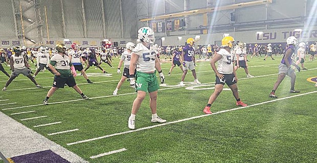 LSU OL/DL Camp notes