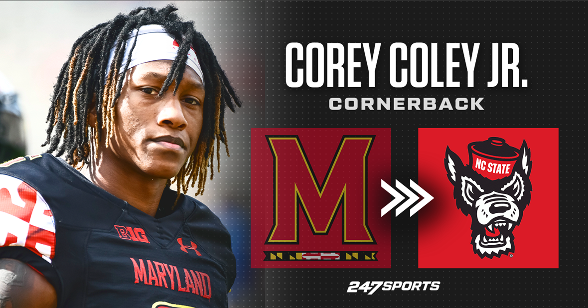 BREAKING: Maryland transfer DB Corey Coley Jr. commits to NC State