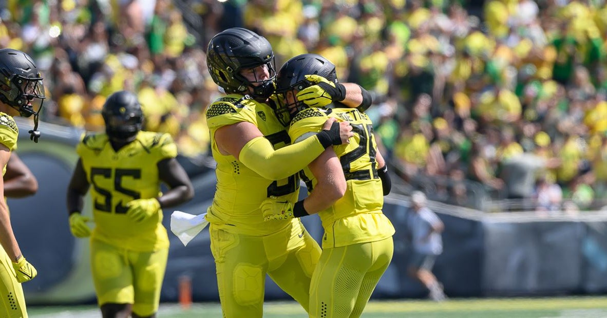 WATCH: Oregon's two-sport athlete Bryce Boettcher details first career ...