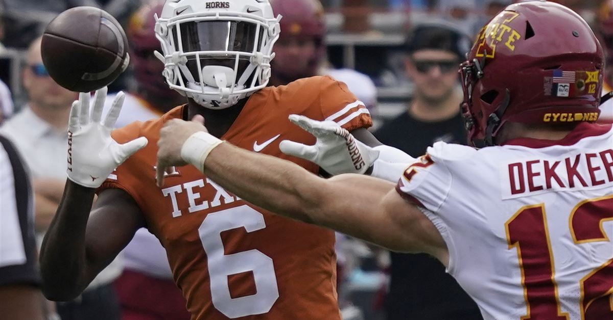 Texas learns CB Ryan Watts' value following early exit in win over Iowa ...