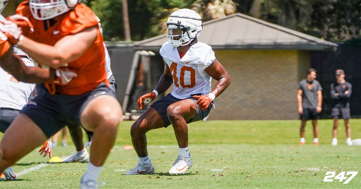 Texas linebacker Derion Gullette announces his intentions to enter the ...