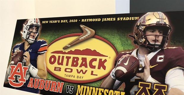 Outback Bowl First Look - vs Auburn