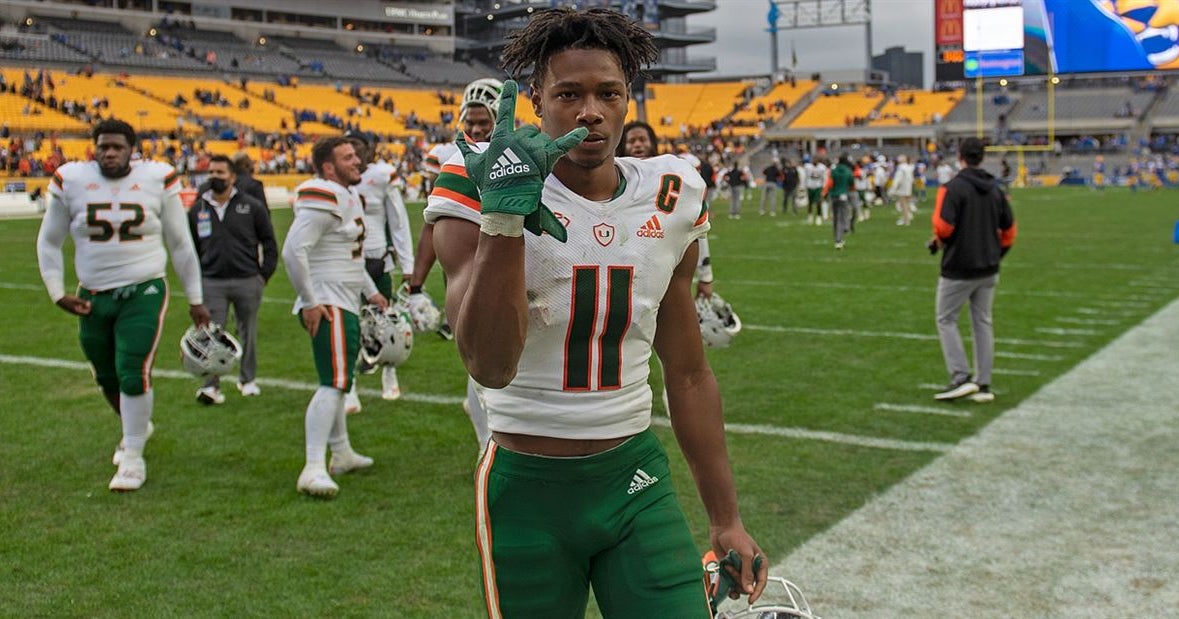 Charleston Rambo, Mike Harley set records in Miami’s 47-10 win over Duke